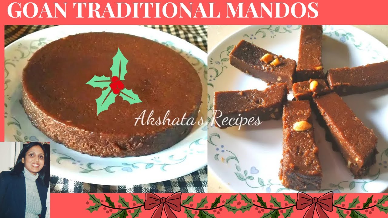 Goan Mandos Recipe|Goan Steamed sweet recipe|Coconut and Goan Jaggery ...