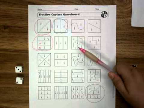 EDM 6.9 Fraction Capture Game - YouTube