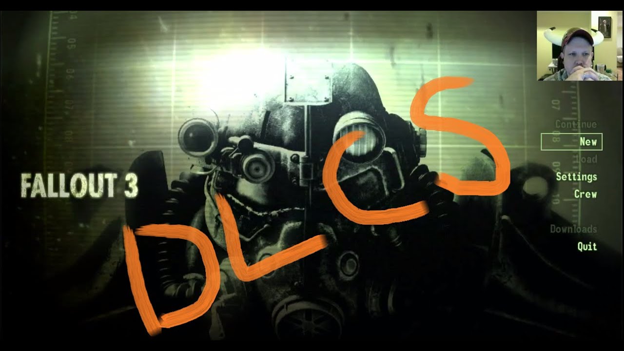 BLIND Fallout 3 DLC - Day 1 - All hopped up on Med-X, Jet, and Whiskey ...