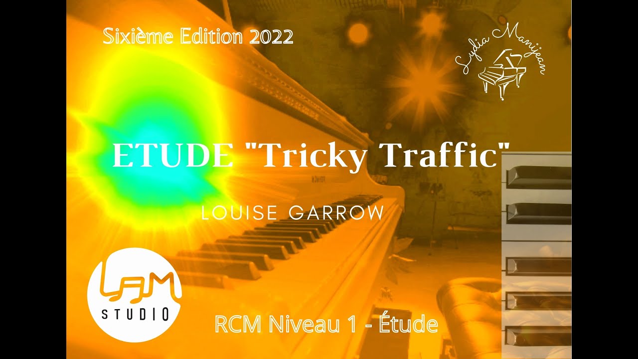 Étude no 10 - "Tricky Traffic" de Louise Garrow, RCM Niveau 1. - YouTube