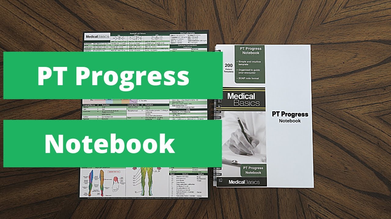 Physical Therapy Template Notebook - Medical Basics Review - YouTube
