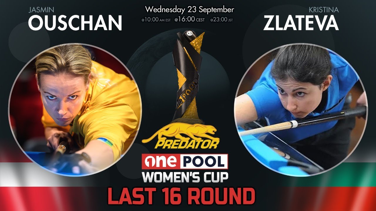 Jasmin OUSCHAN VS Kristina ZLATEVA (2020) | Predator One Pool Women’s ...