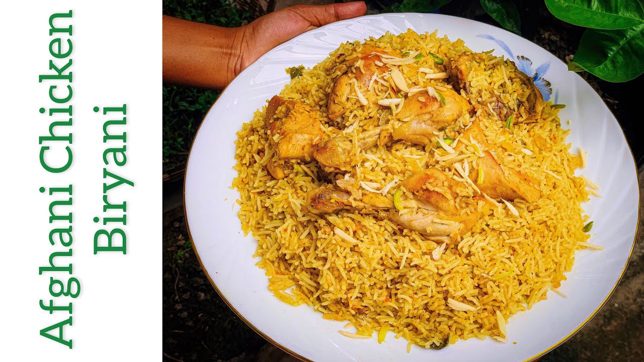 Afghani shahi Chicken Biryani /Eid Special - YouTube