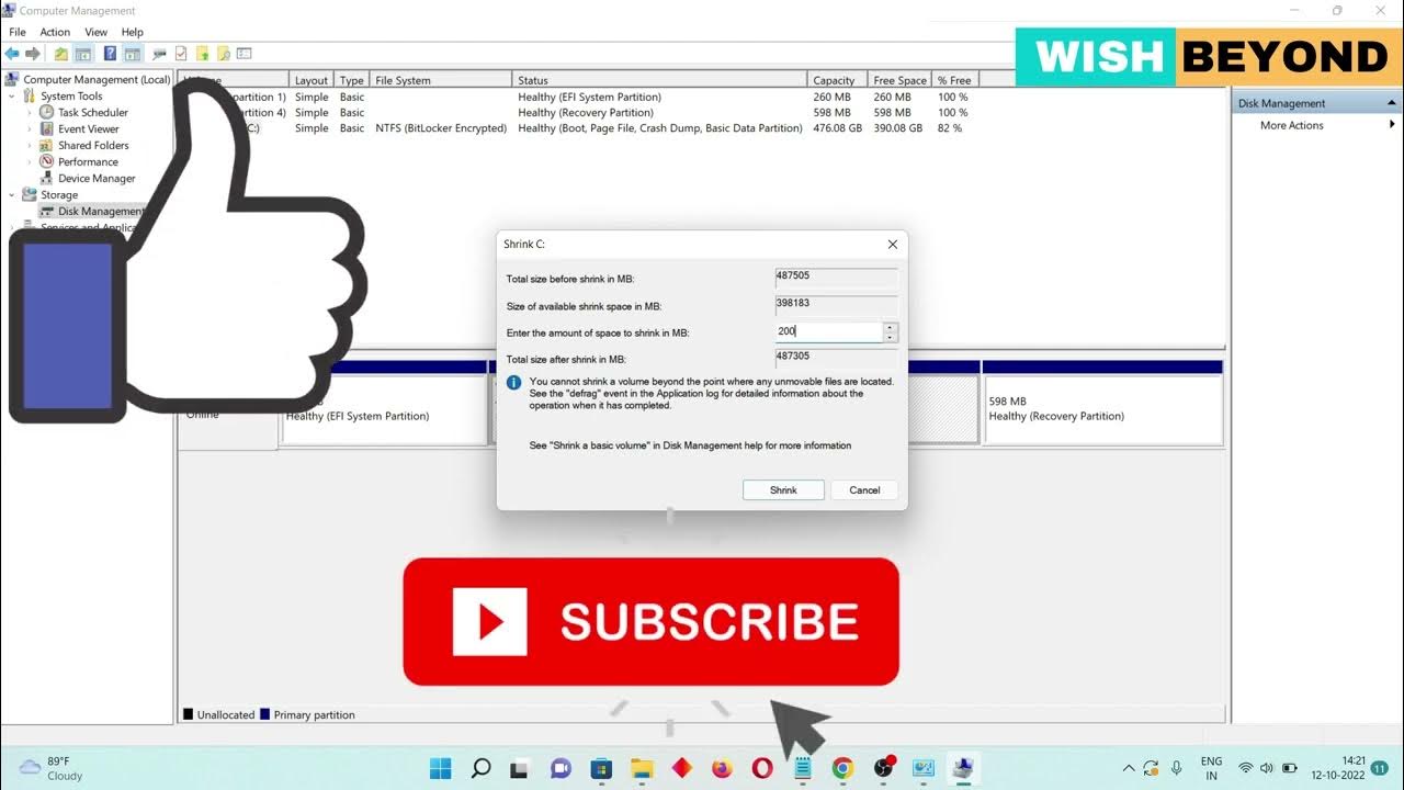Pc Disk Partition Divide C Drive Into New Drives Hard Disk Partition Kaise Kare Windows 11