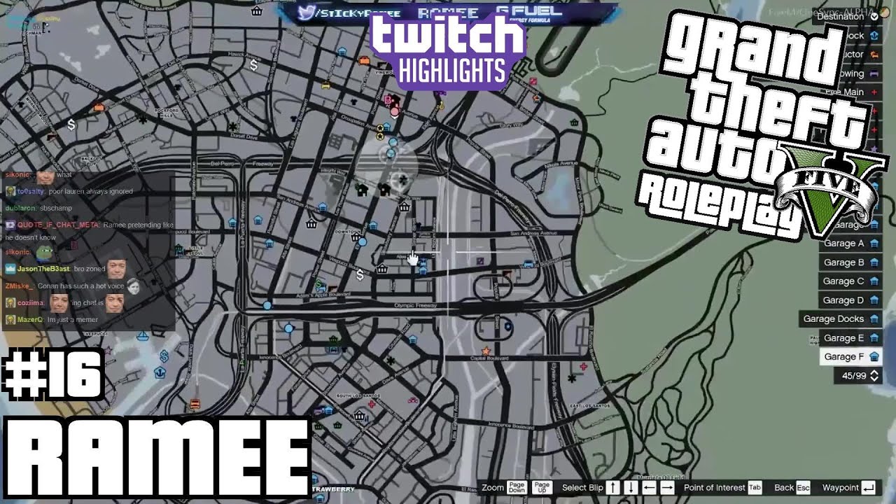 RAMEE - Twitch Highlights/Funny Moments #16 | GTA V Roleplay - YouTube