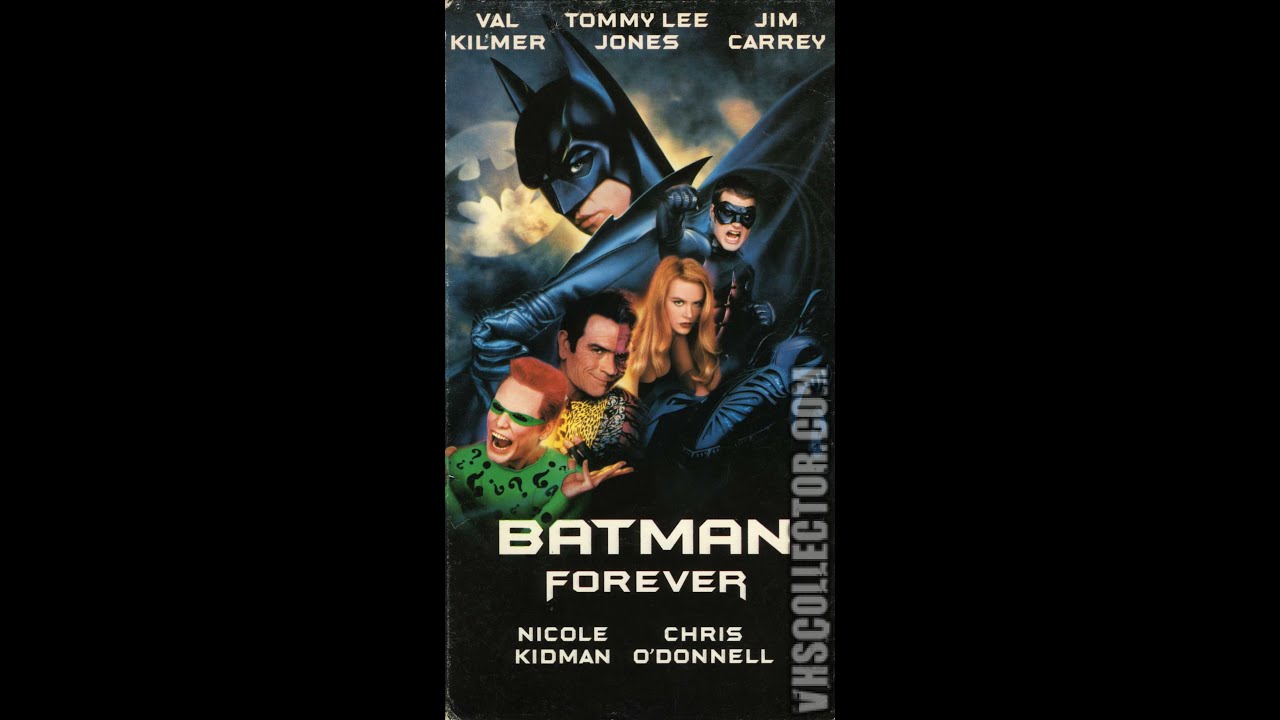 Batman Forever 1995 VHS Opening - YouTube