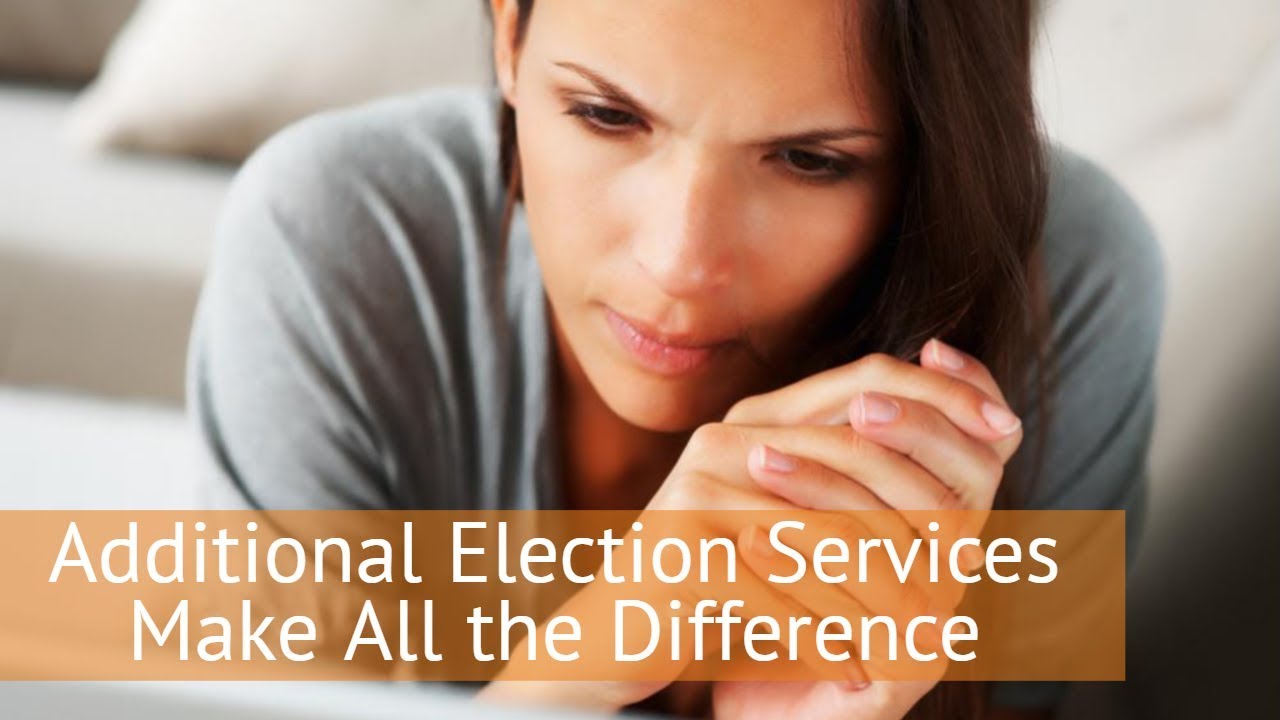 Additional Election Services Make All the Difference - YouTube