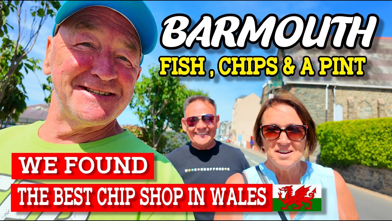 BARMOUTH WALES. Pubs & Fish & Chips in The Welsh Coastal Town. - YouTube