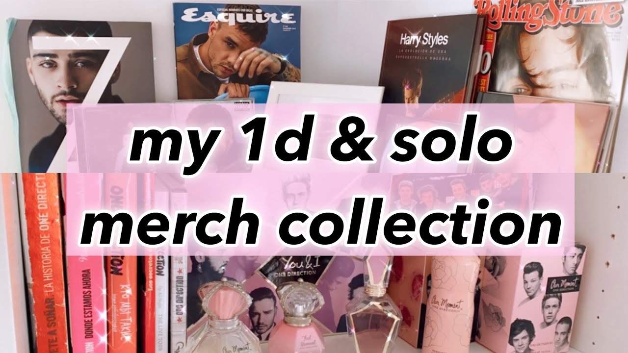 My One Direction + OT5 Solo MERCH COLLECTION - YouTube