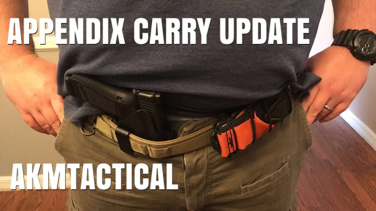 Kyle's Appendix Carry Update - YouTube