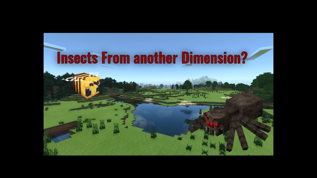 Insects From another dimension? Minecraft Theory - YouTube