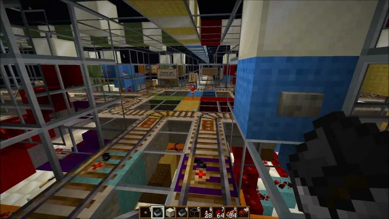 Myth's Mk2 SMP 4-Way Minecart Junction for Minecraft /w Schematic - YouTube