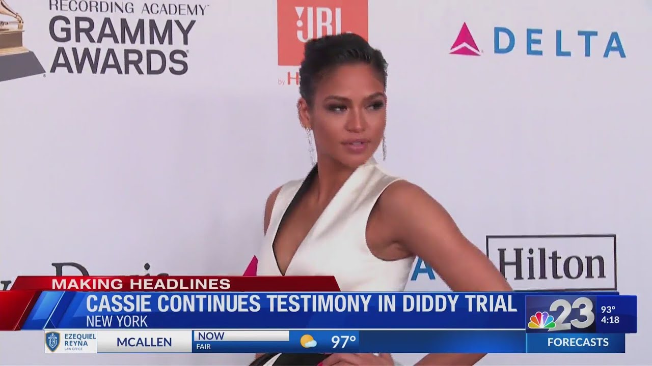 Cassie continues testimony in Diddy trial - YouTube