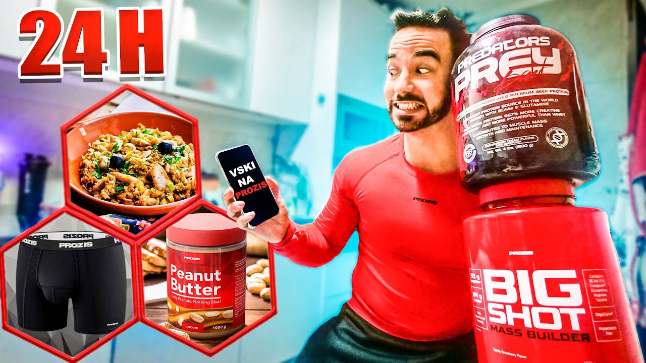 VIVENDO 24H SÓ COM PROZIS ?! É POSSÍVEL ?! - YouTube