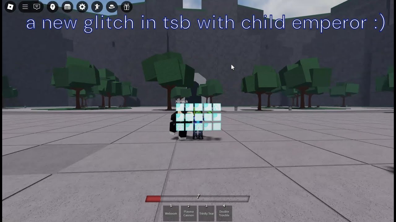 a new glitch in tsb :) - YouTube