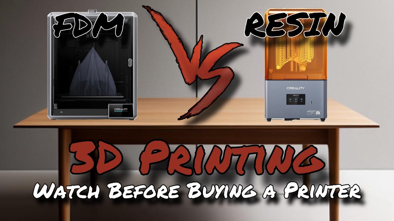 FDM vs Resin - 2024 What Should You Buy? - YouTube