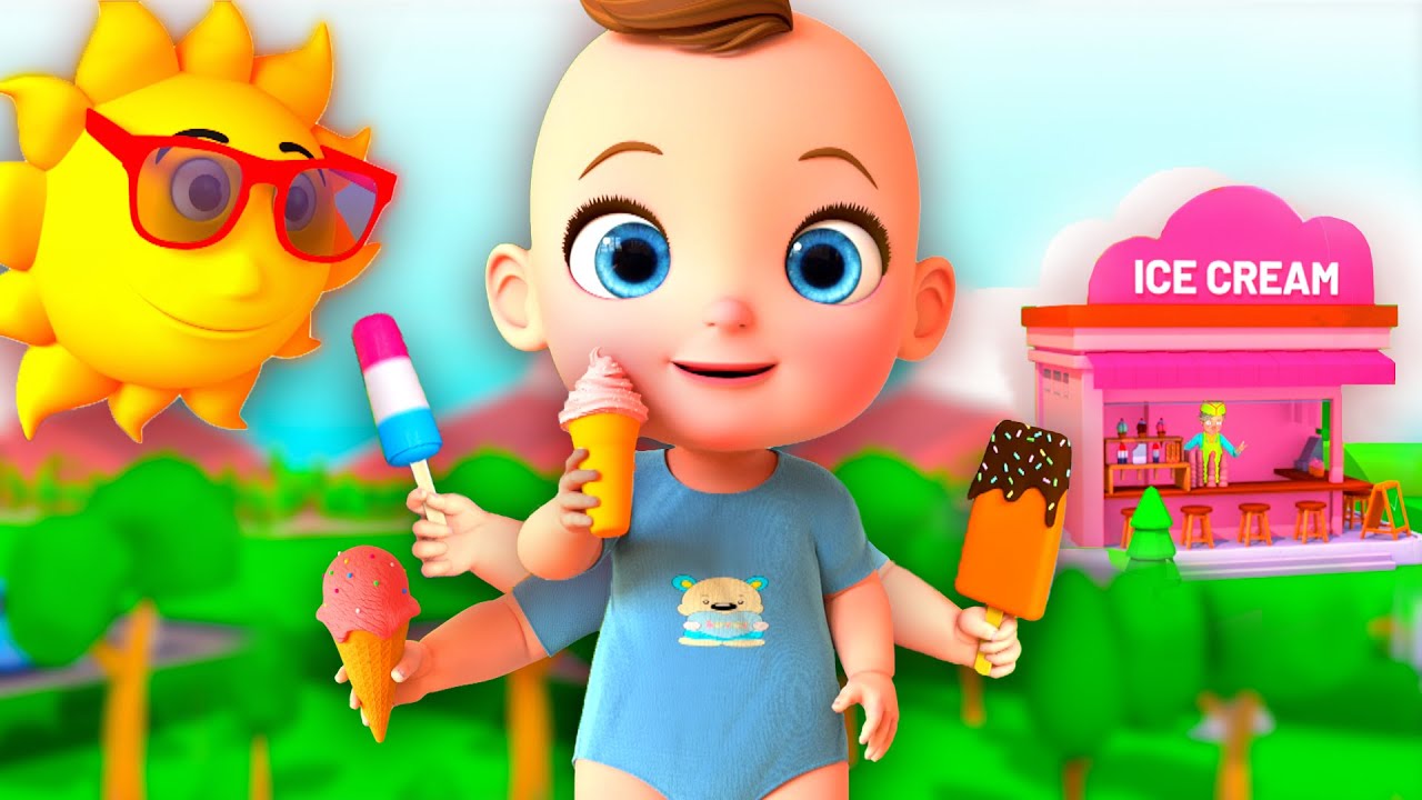 I Love Ice Cream Song + More Baby Songs and Cartoons | CocoBerry ...