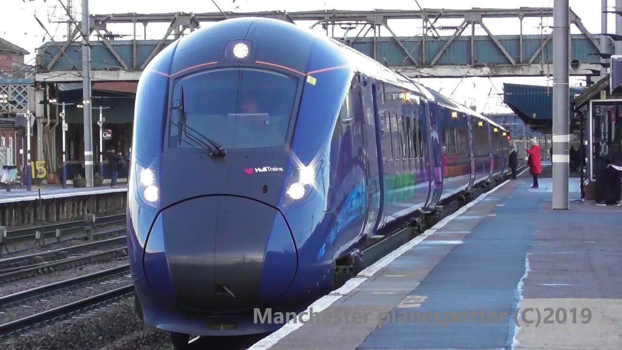 (HD) Brand New Hull Trains Paragon Class 802301 At Doncaster Station On ...