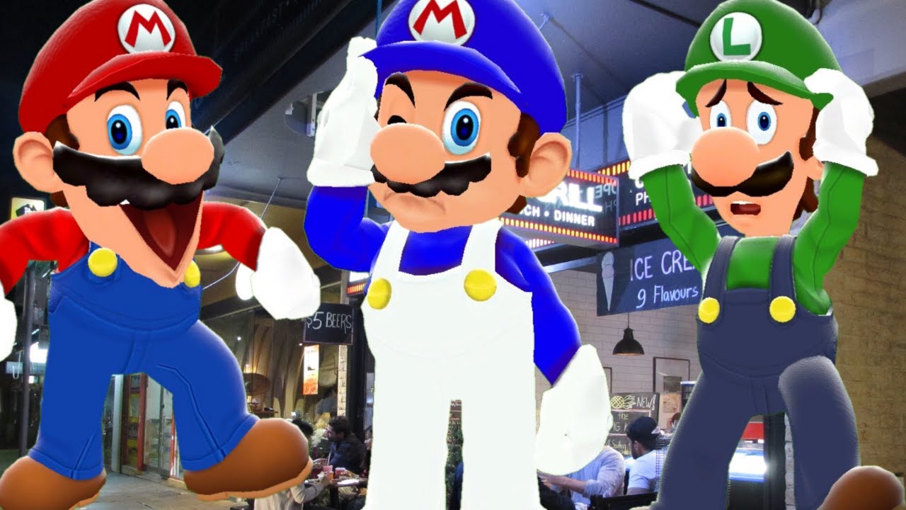 Mario, SMG4 and friends go to Inferno Grill - YouTube