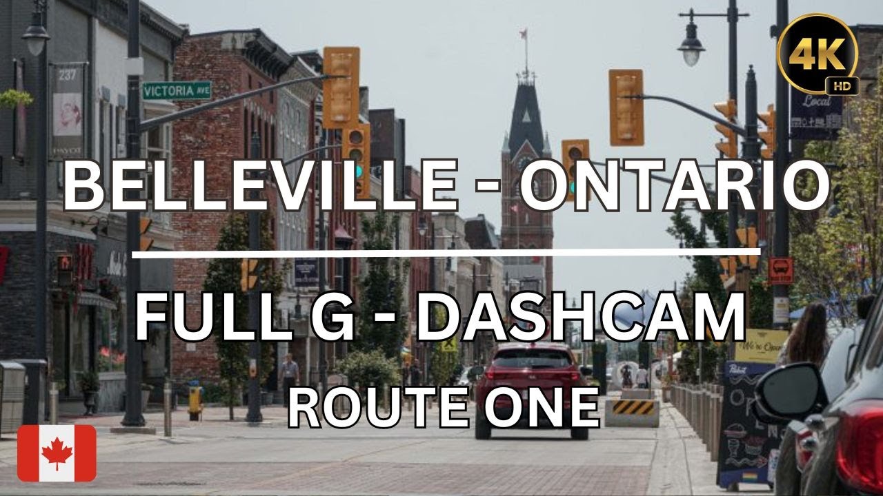 Belleville G Driving Test Tips: Complete Route 1 Guide - Dashcam (No ...