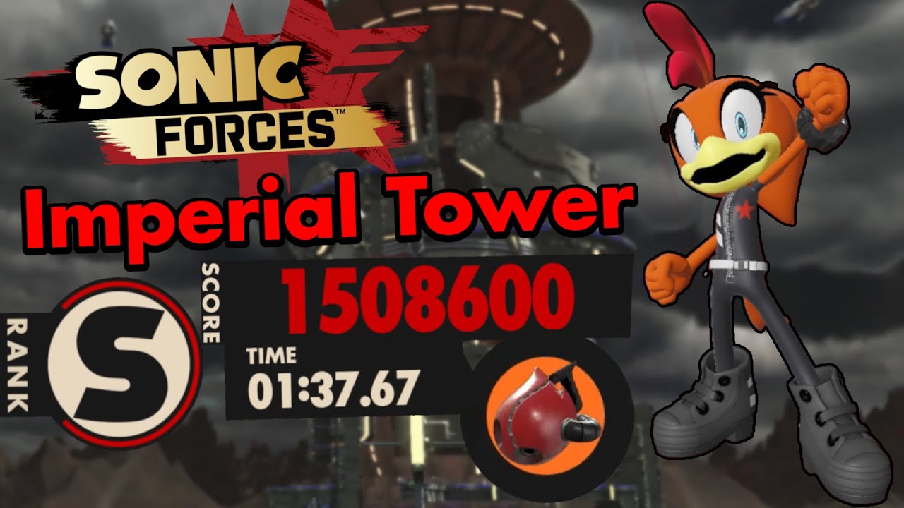 Sonic Forces - Imperial Tower S-rank Score Attack [1,508,600] (Bird ...