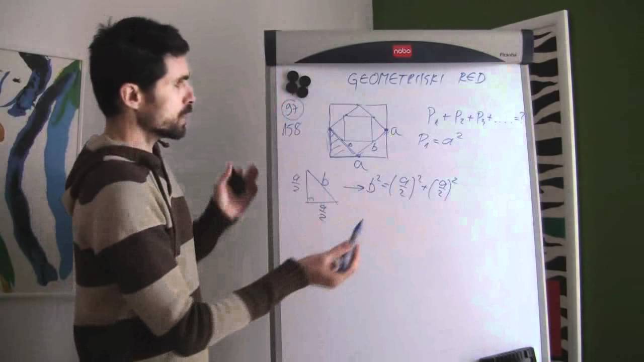 Geometrijski red 07 - YouTube