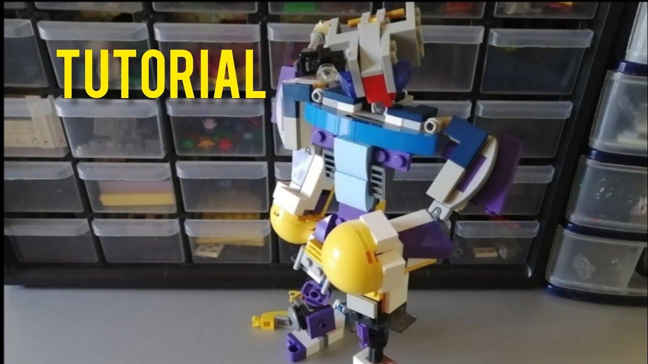 How to build a Lego mech - Lego mech tutorial - YouTube
