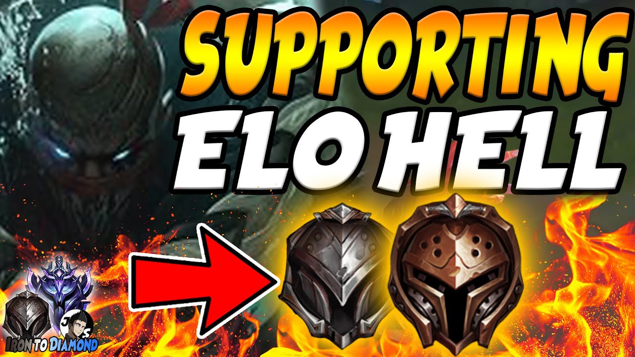 Pyke but Supporting in ELO HELL with many Ult Resets! | Für Dobby ...