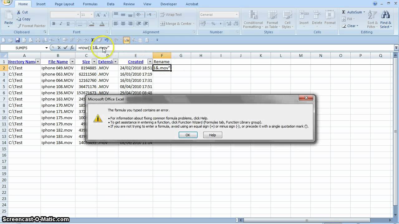 Files 2 Excel - YouTube