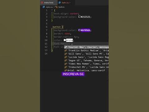 Customizando botão com #css #shorts - YouTube