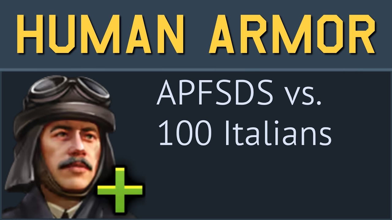 APFSDS vs. 100 Italians - YouTube