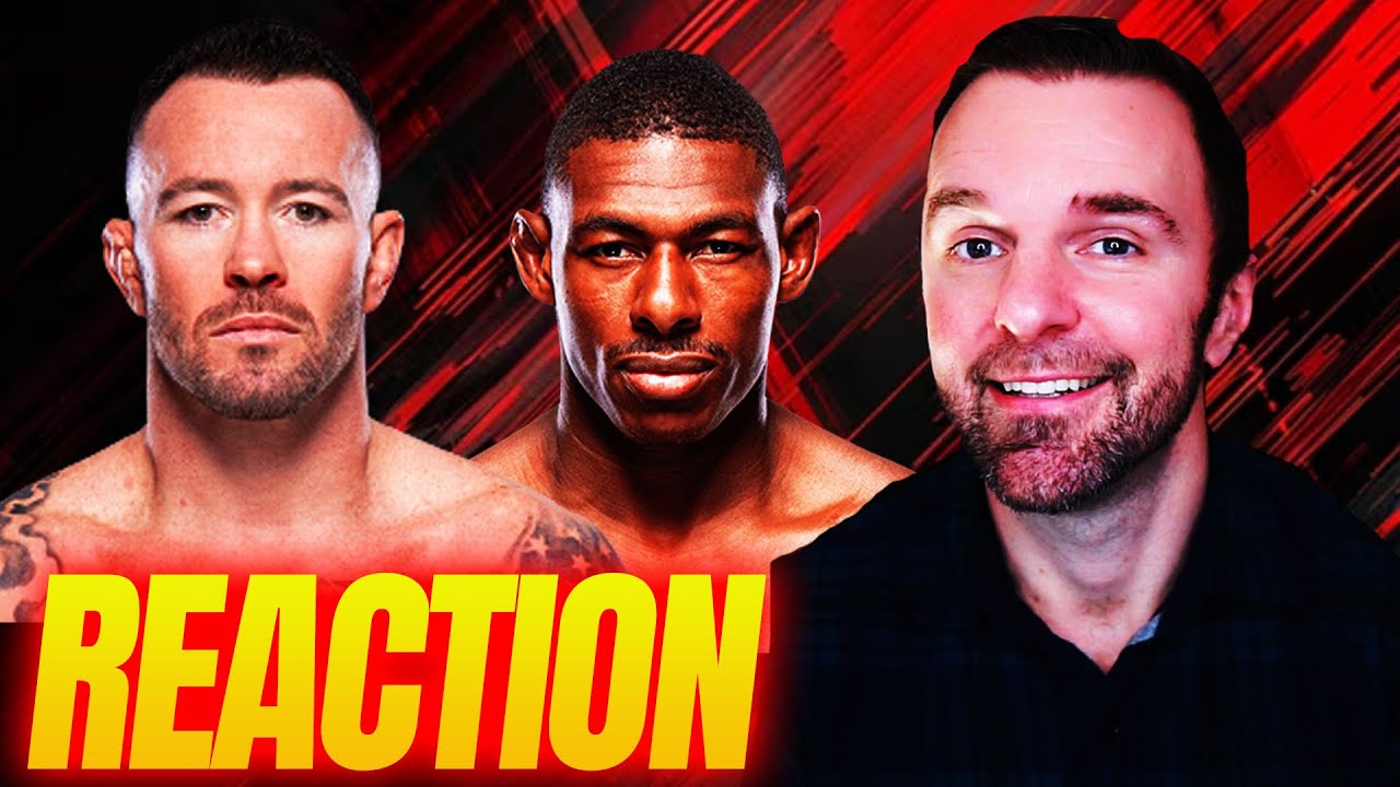 Colby Covington vs. Joaquin Buckley 😲 UFC Tampa REACTION - YouTube
