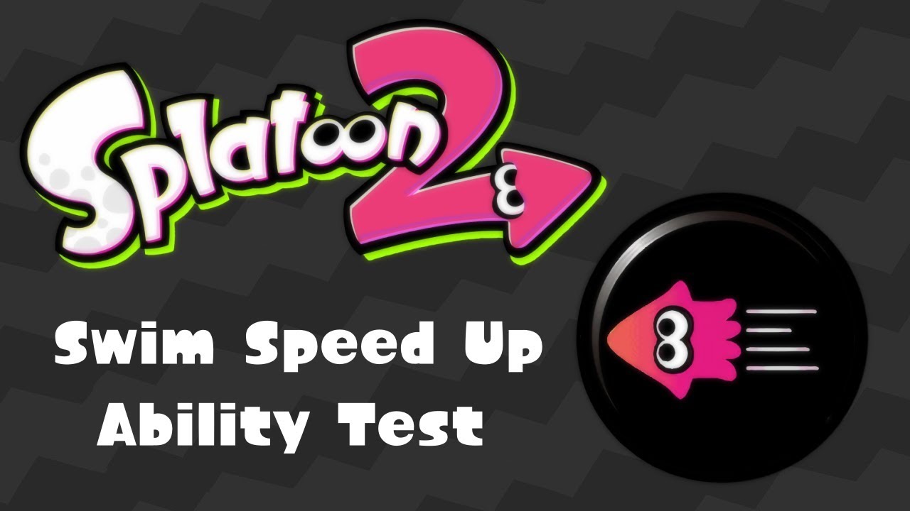 Splatoon 2 - Swim Speed Ability Stacking Tests - YouTube