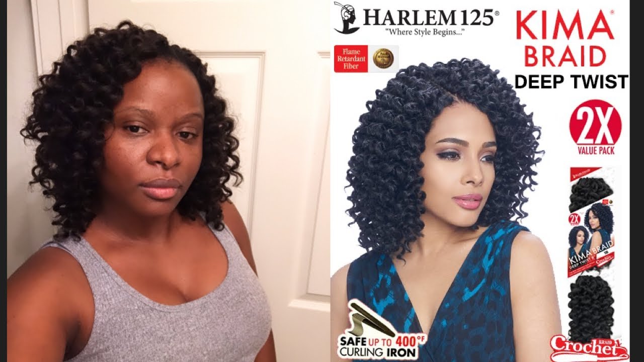 How I Crochet My Hair: Kima Braid Deep Twist - YouTube