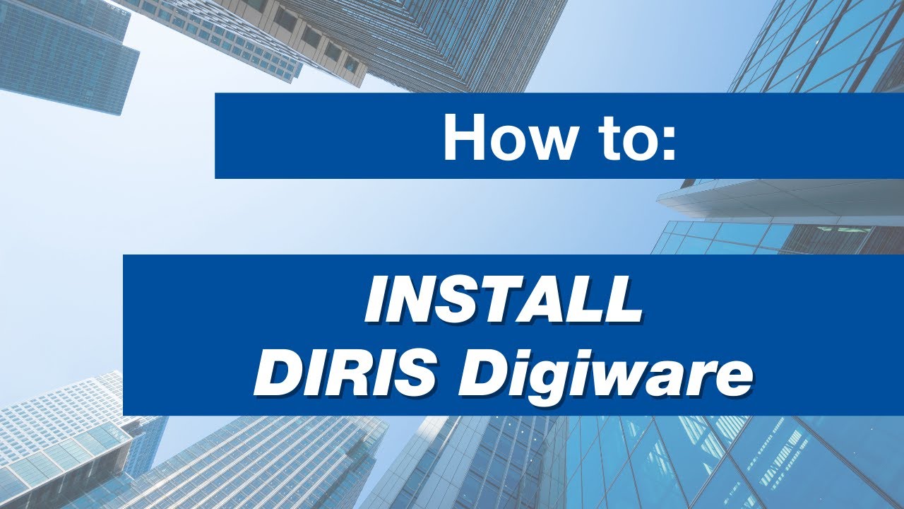HOW TO: Install your DIRIS Digiware System - YouTube