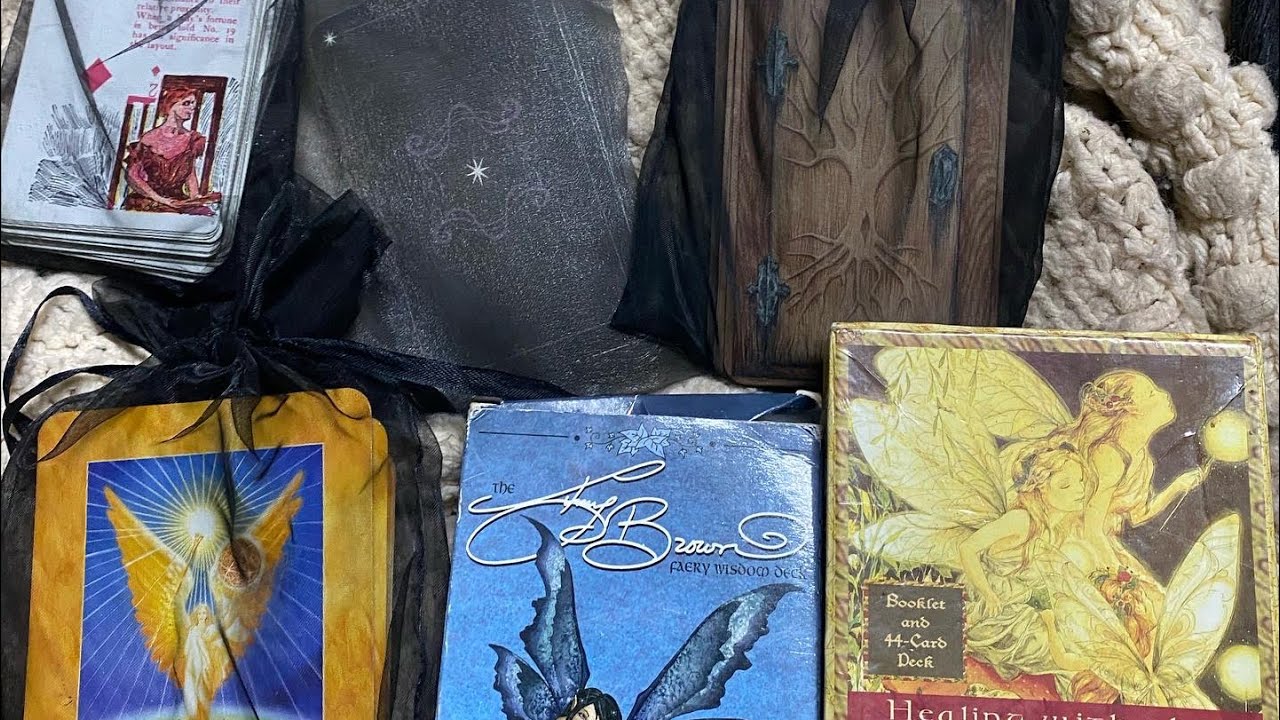 My entire Oracle deck collection so far - YouTube