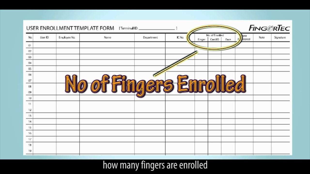 H2i - Fingerprint Enrollment and Verification - YouTube