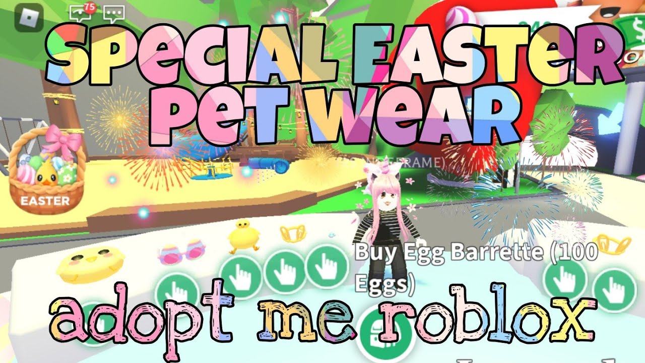 Adopt Me Easter Pet Wear | ROBLOX - YouTube