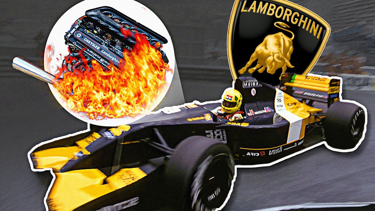 Chrysler's Failed Attempt Into Formula 1 (Lamborghini LE 3512) - YouTube