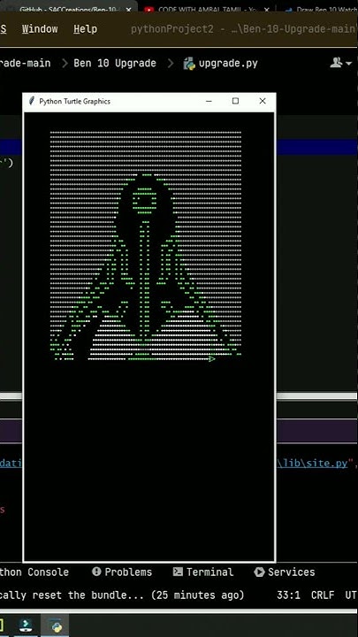 Ben 10 using Python - YouTube