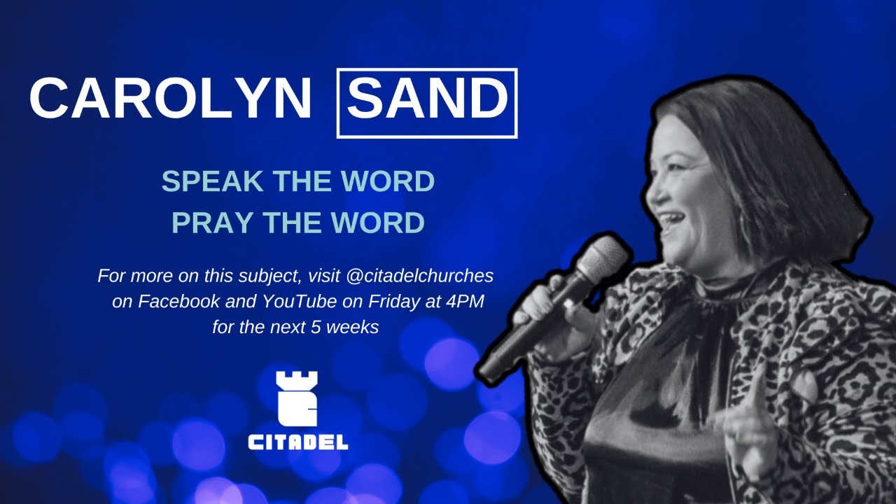 Speak and Pray the Word | P Carolyn Sand - YouTube