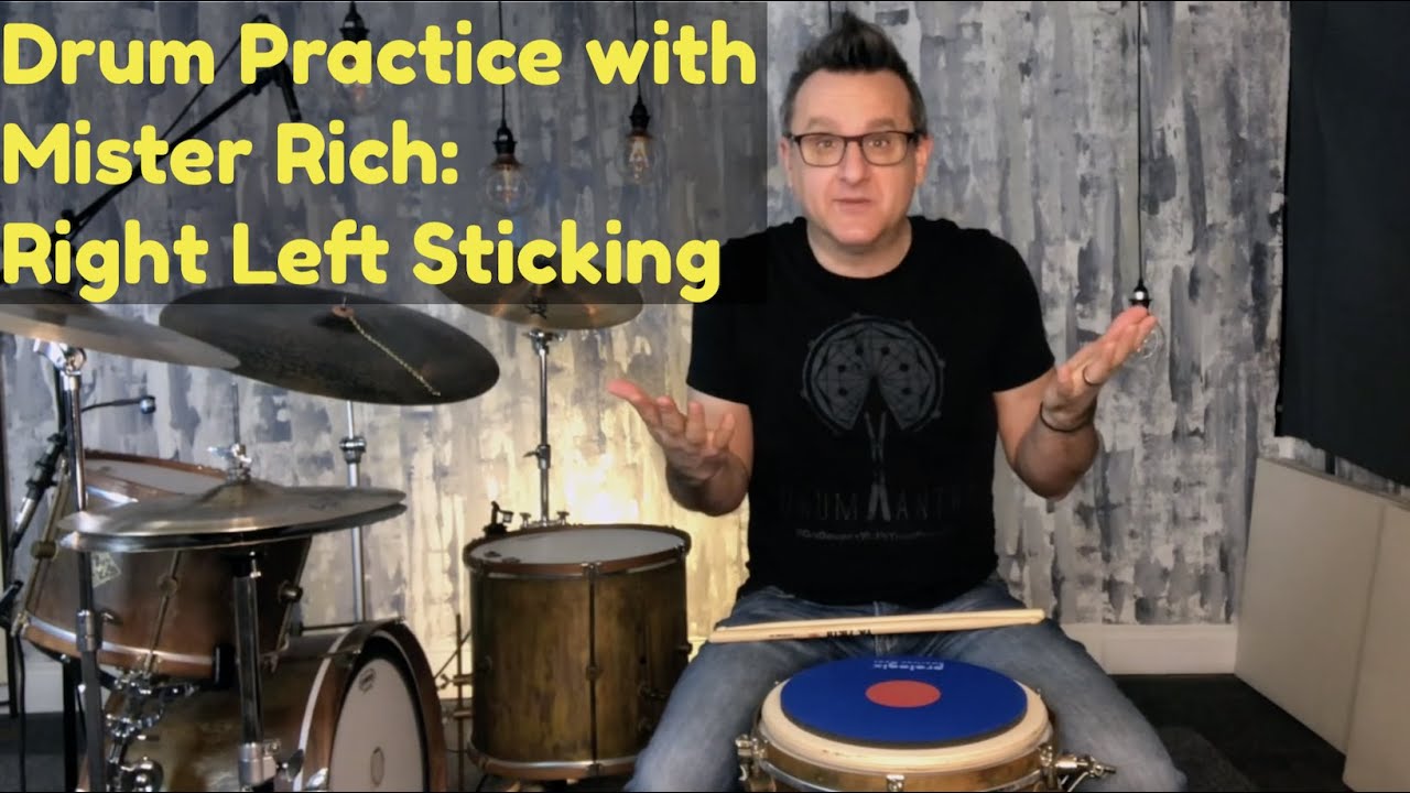 How to Practice Drums Video #1 RLRL - YouTube