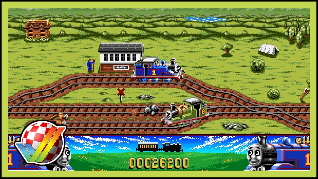 Amiga Longplay [006] Thomas the Tank Engine - YouTube