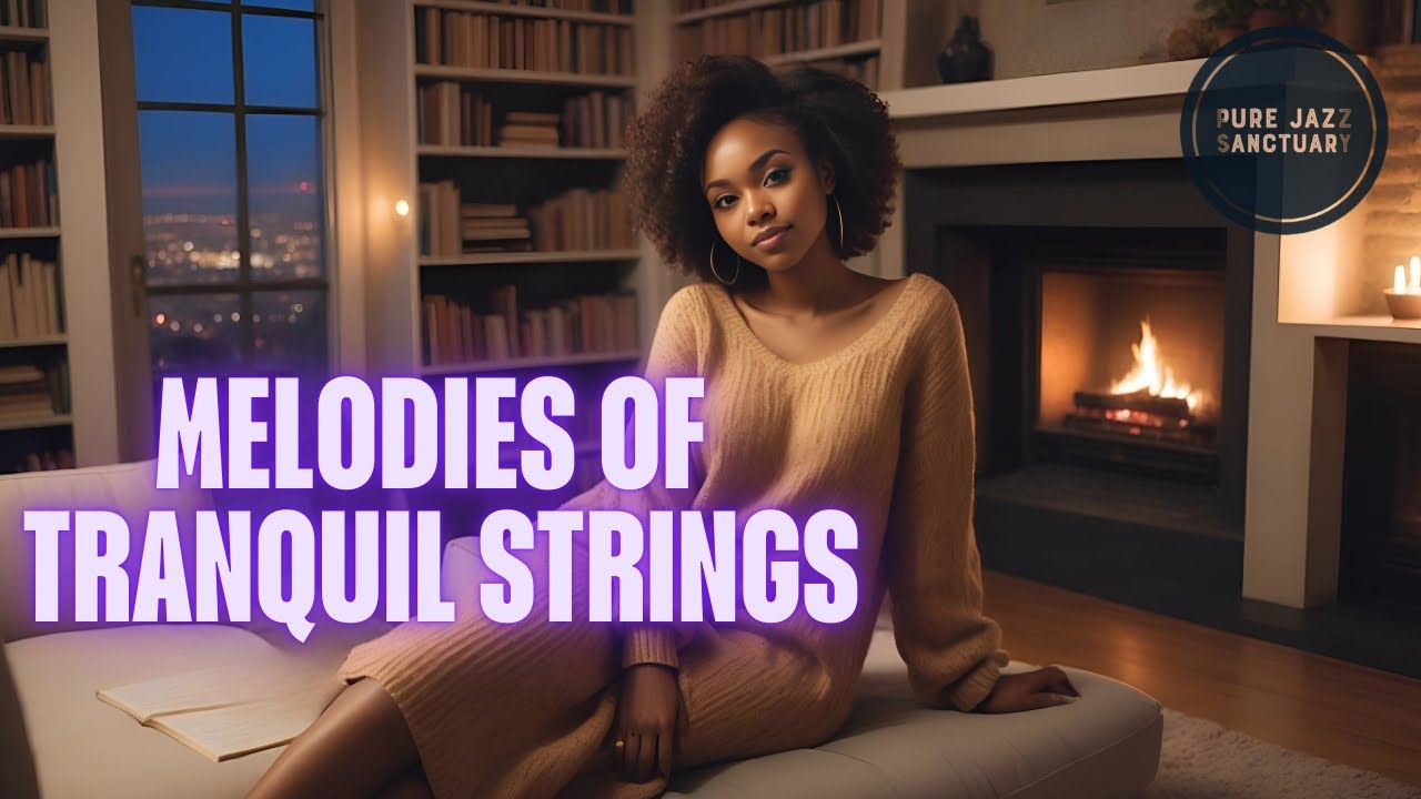 Tranquil Strings That CALM Your Mind | Pure Jazz Sanctuary 🛜 Live Stream - YouTube
