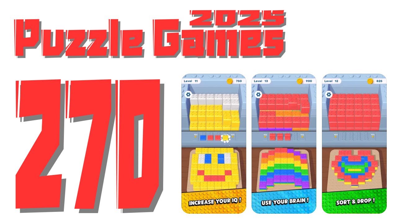 NEW Puzzle Game Ideas 270 | 2025 - YouTube