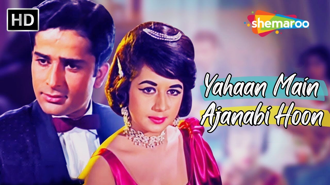 Yahaan Main Ajanabi Hoon | Mohd Rafi Hit Songs | Nanda, Shashi Kapoor ...