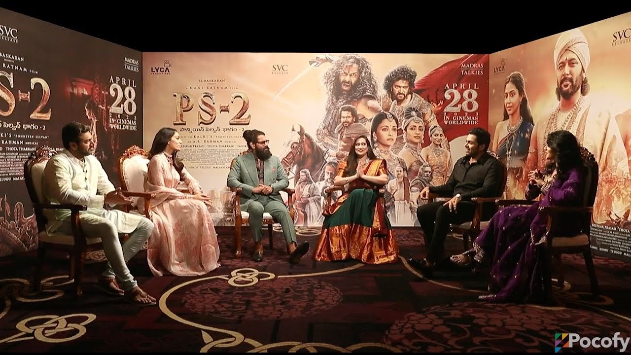 #PS2 Team Telugu Interview| Chiyaan Vikram, Karthi, Jayam Ravi ...