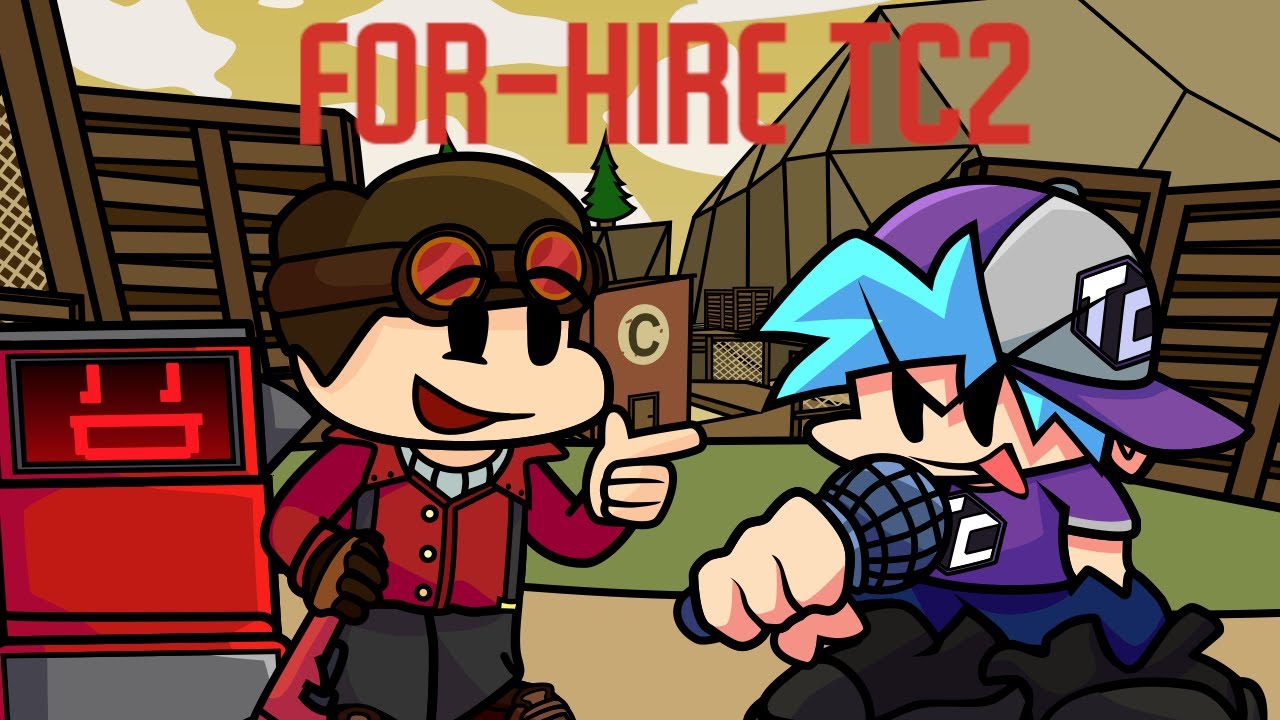 For Hire Fnf Tc2 Mod (My sprite re-skins) (Credits in the desc) - YouTube