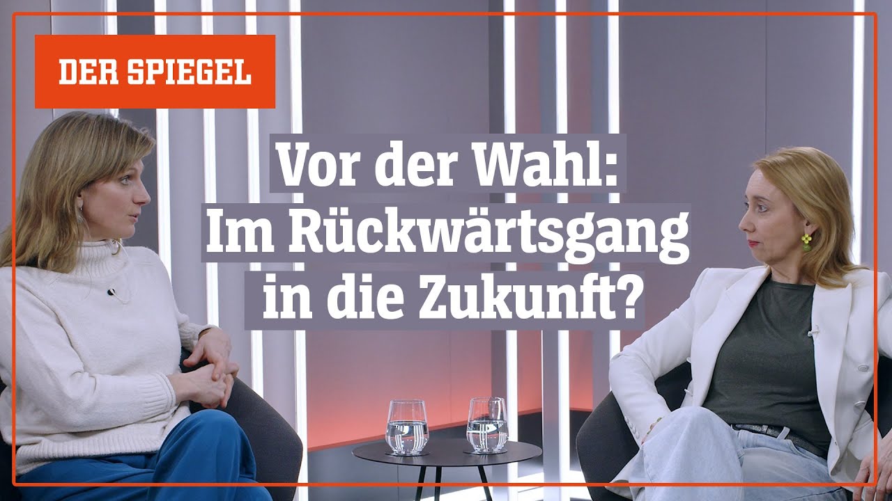Stillstand statt Fortschritt? Maja Göpel und Melanie Amann im Talk zur Wirtschaft | DER SPIEGEL ...