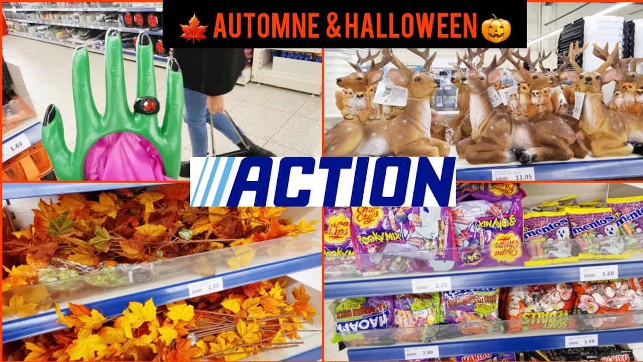 🍁🍂ARRIVAGE ACTION DÉCORATION AUTOMNE & HALLOWEEN 2021 🦇🎃 - YouTube
